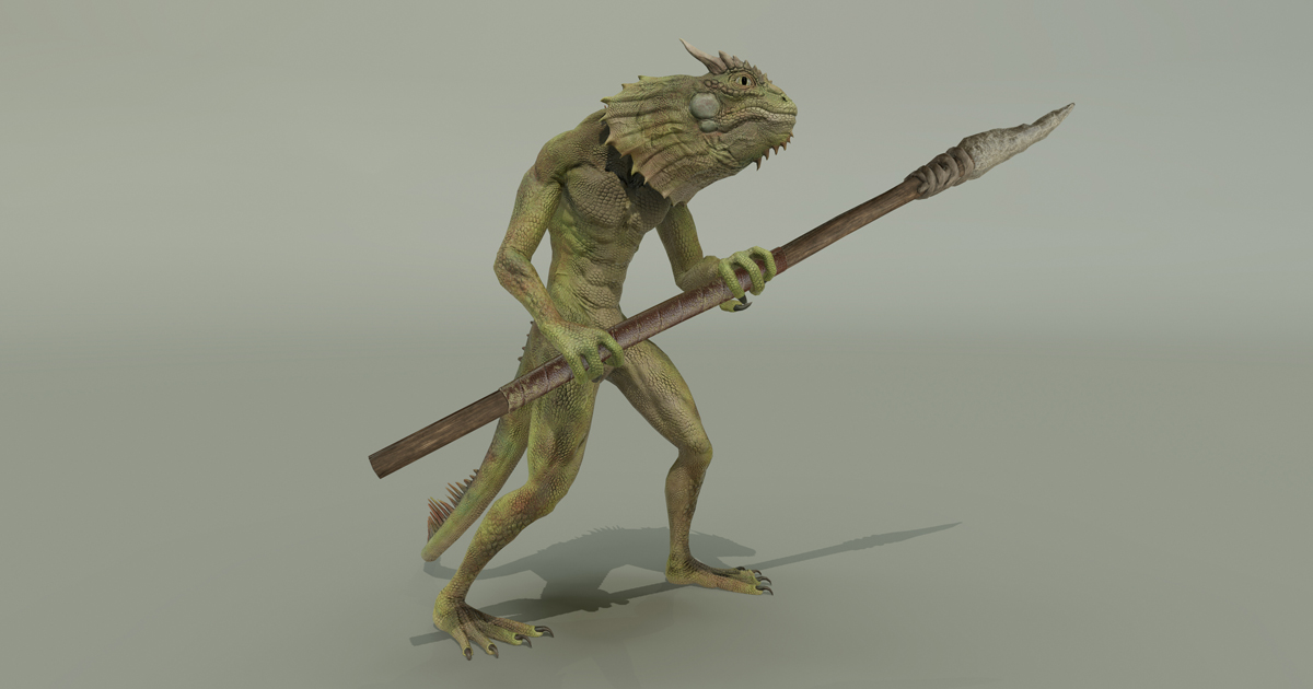 LIZARD WARRIOR | Characters | Unity Asset Store