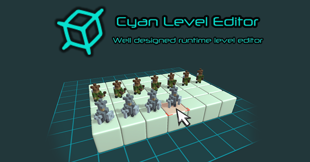 Cyan Level Editor | Runtime 3D Map Editor | Level Design | Unity Asset Store