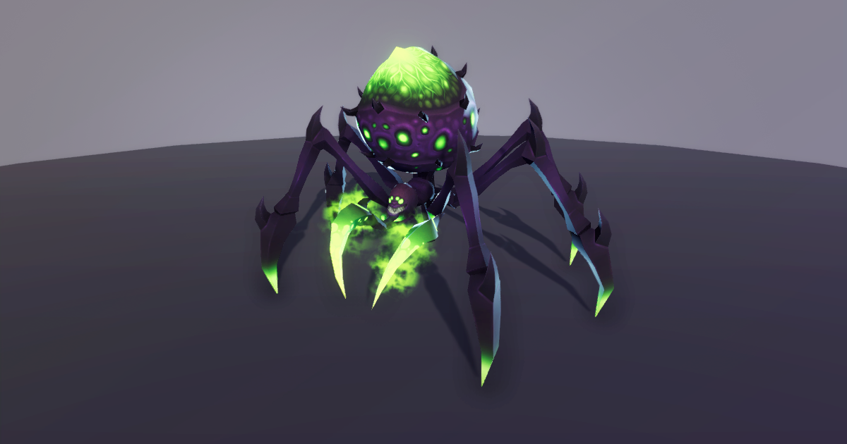 Spider Venom | 3D Creatures | Unity Asset Store