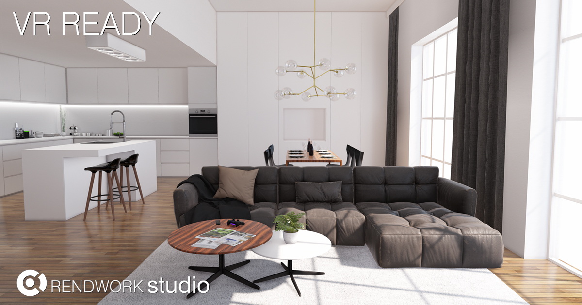 PBR Modern Room | 3D Interior | Unity Asset Store