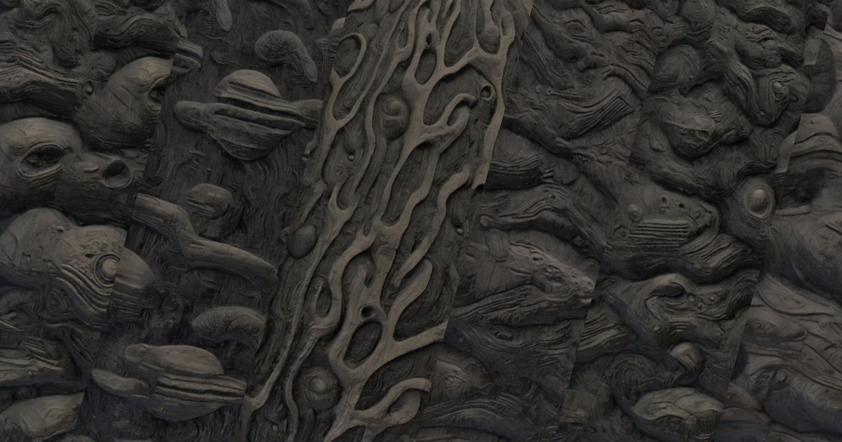 Abstract Alien Wood Textures - Vol 1 | 2D Textures & Materials | Unity ...