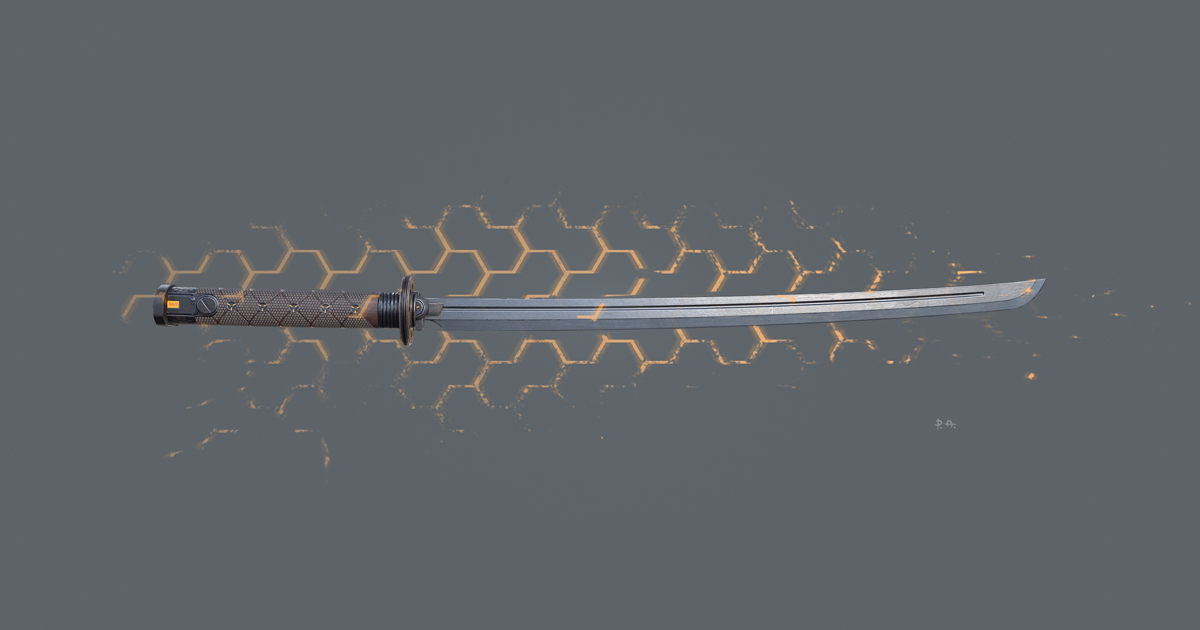 Sci-Fi Katana | 3D Weapons | Unity Asset Store