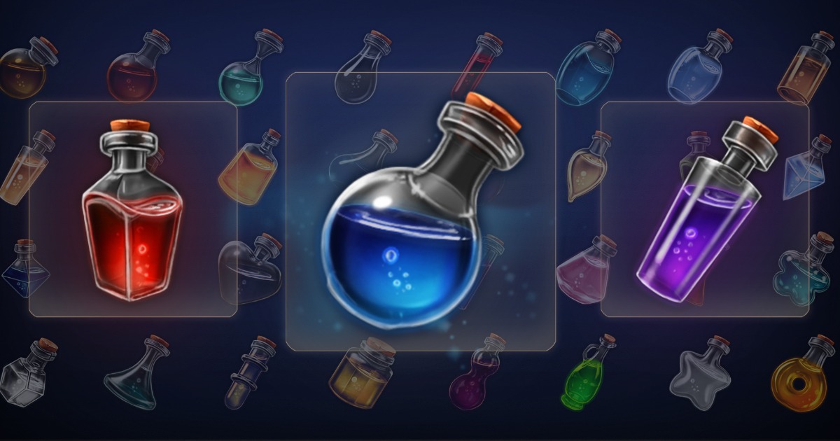 AKiZA - Magic Potions | 2D Icons | Unity Asset Store