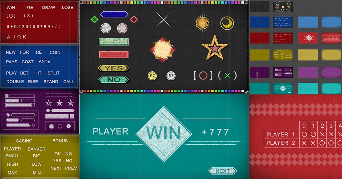 Playmat CasinoUI Set | 2D GUI | Unity Asset Store