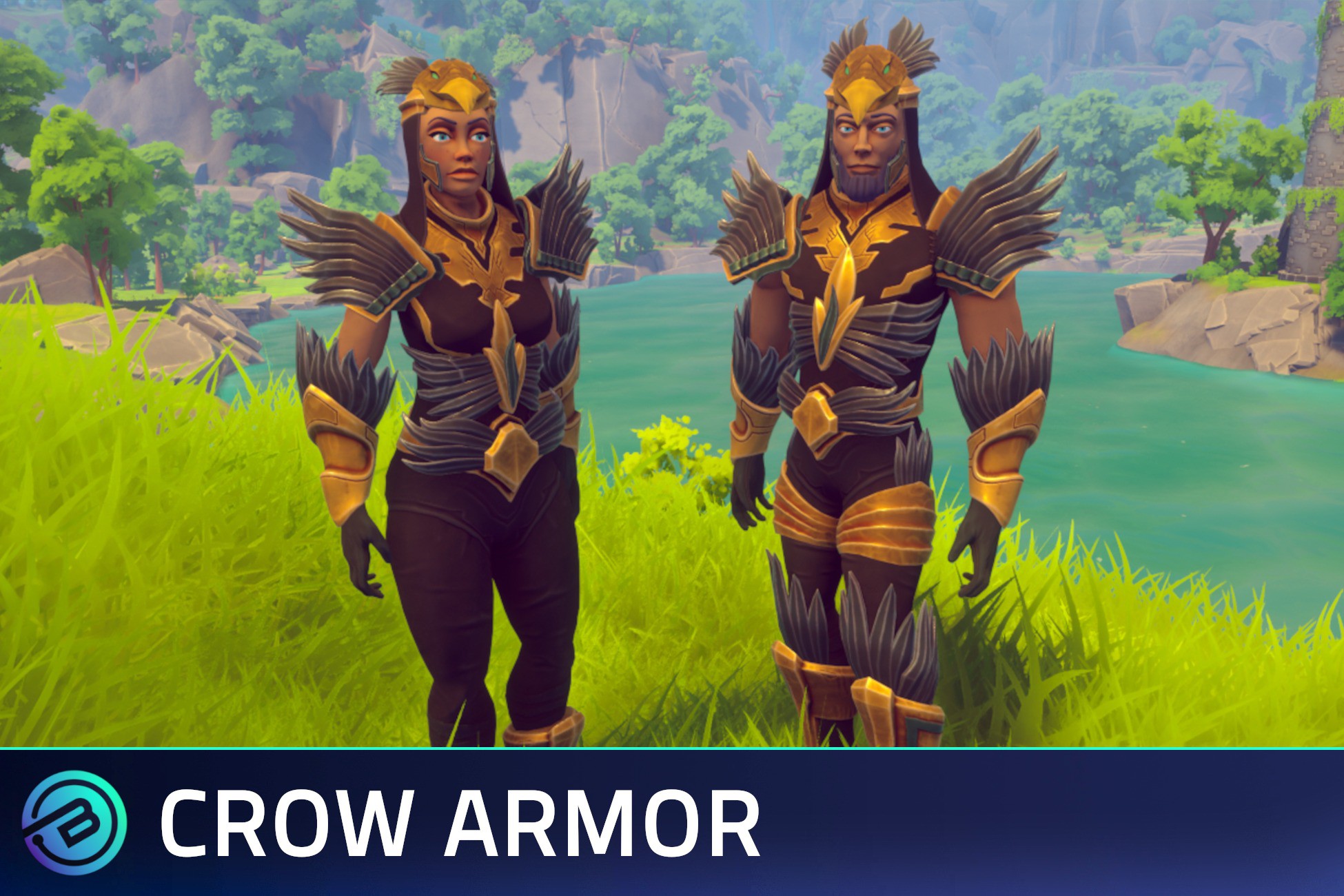 Crow Armor Set - Stylized RPG | Characters | Unity Asset Store
