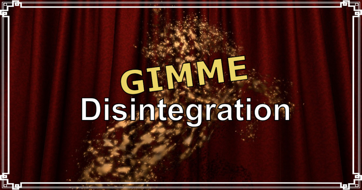 Gimme Disintegration | VFX Shaders | Unity Asset Store