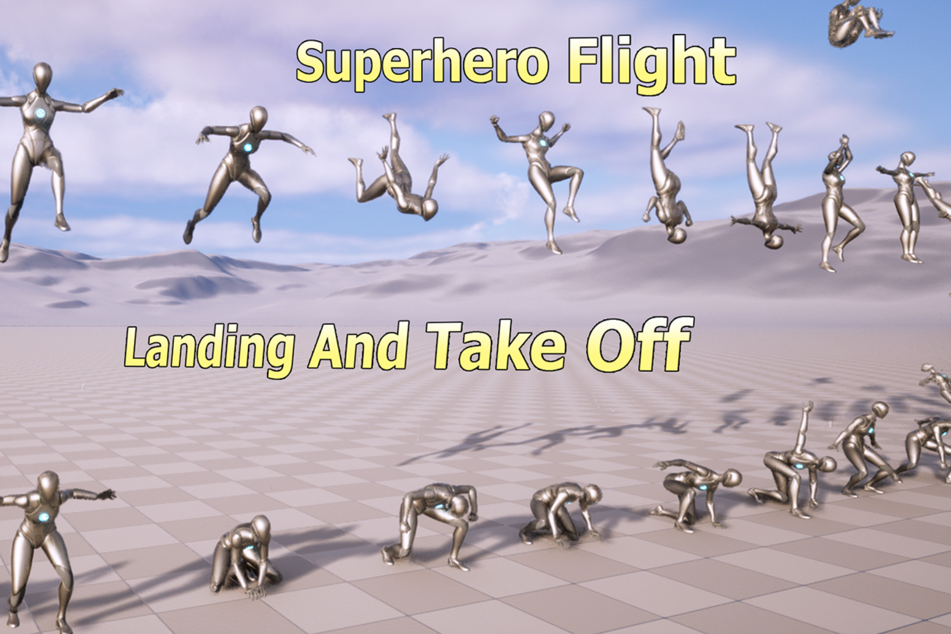 Superhero Flight Pack | 3D Animations | Unity Asset Store