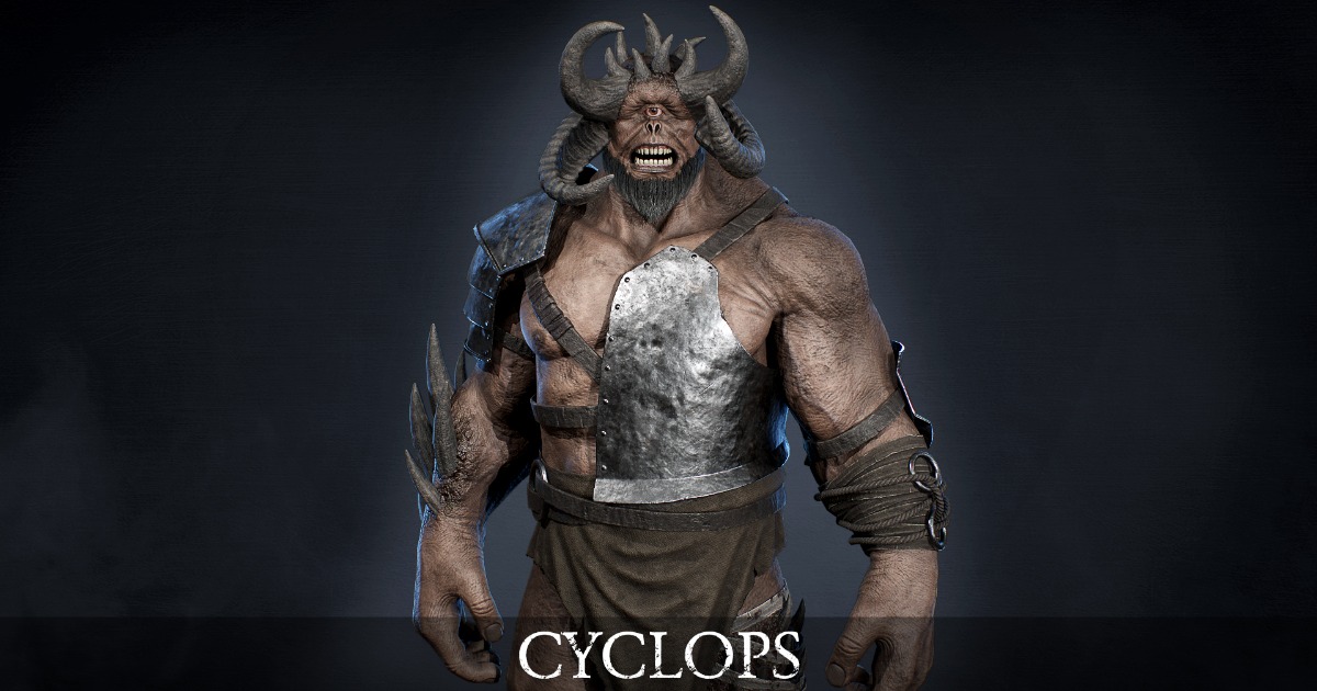 Monster Cyclops | Characters | Unity Asset Store