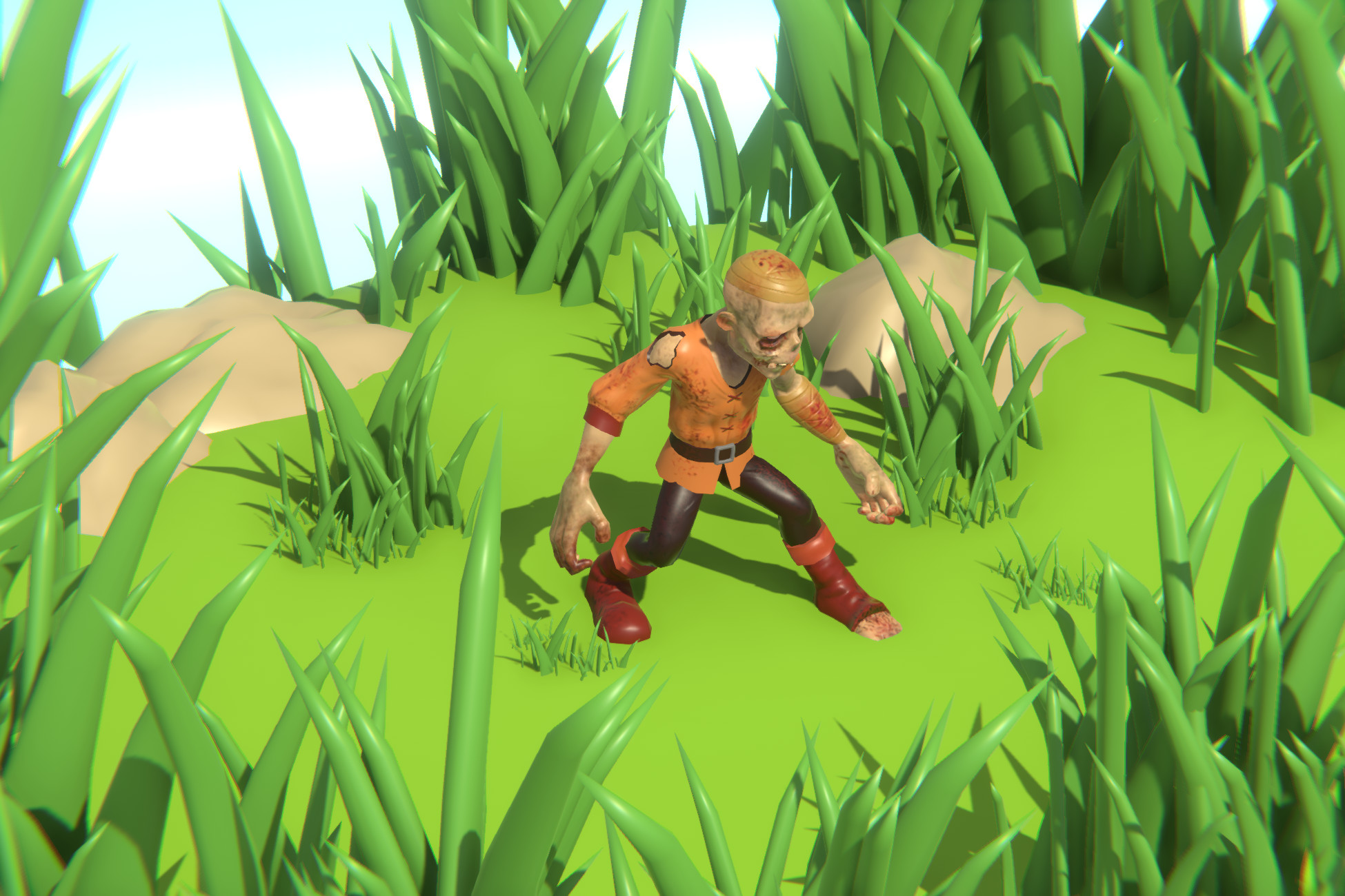 Zombie - Casual Fantasy | 3D Creatures | Unity Asset Store