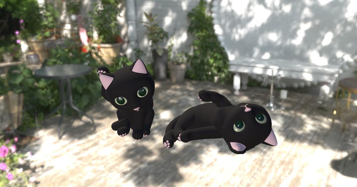 Casual Cat - Black | 3D Animals | Unity Asset Store