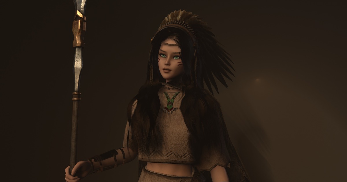 Native American Woman | Characters | Unity Asset Store