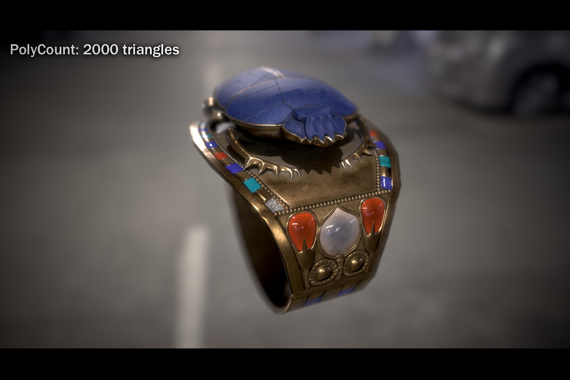Scarab Bracelet | Props | Unity Asset Store