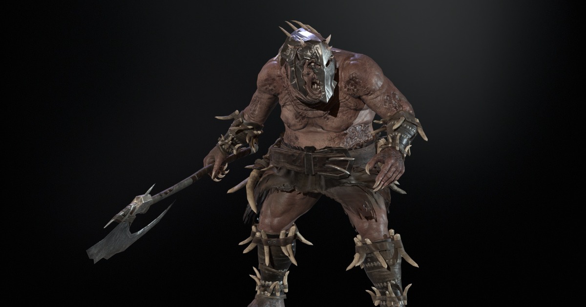 Butcher GR | 3D Creatures | Unity Asset Store