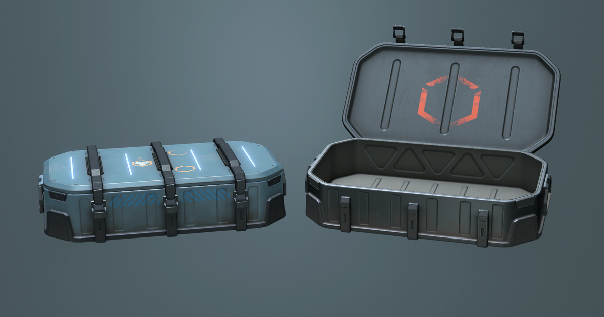 Sci-Fi Prop Crates | 3D Props | Unity Asset Store