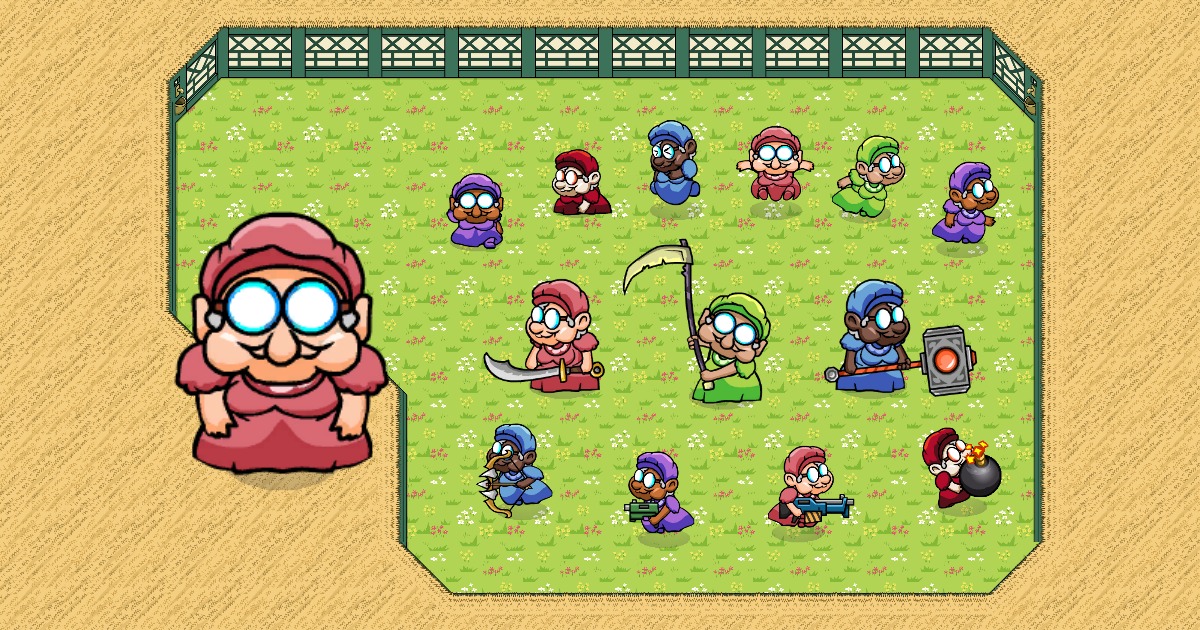 2D Character - Grandma | 2D Characters | Unity Asset Store