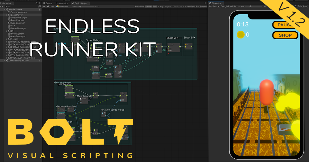 Endless Runner BOLT KIT | Systems | Unity Asset Store