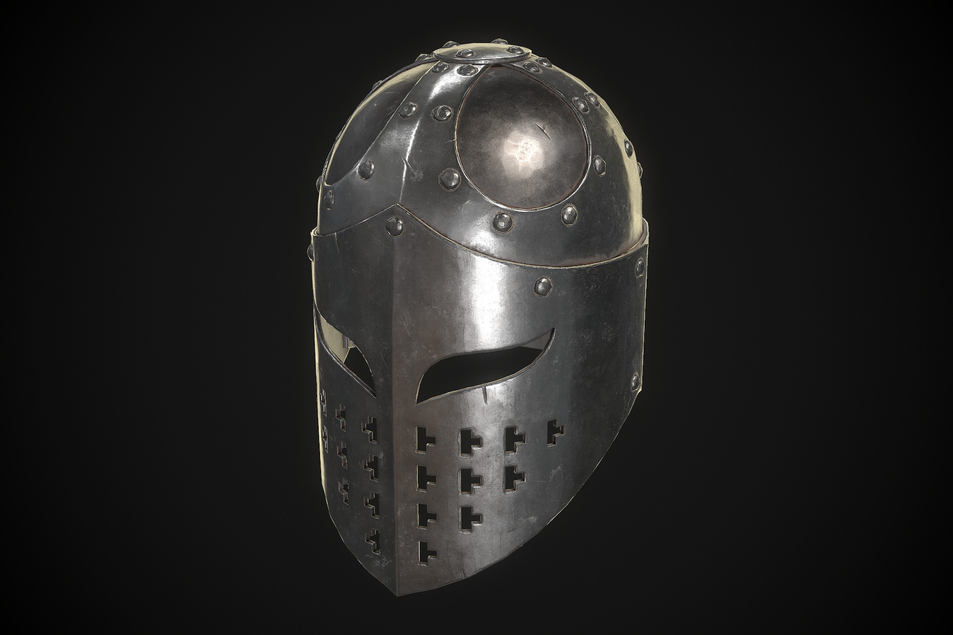 Knight Helmet 02 | Props | Unity Asset Store