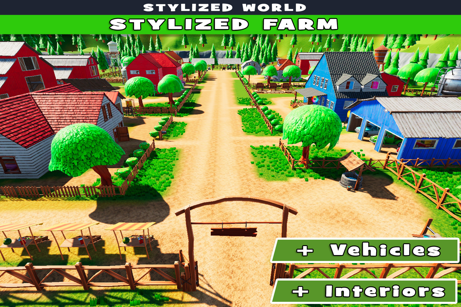 Stylized Farm | 3D Fantasy | Unity Asset Store