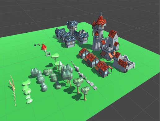 Fantasy Low Poly Starter Kit | 3D Fantasy | Unity Asset Store