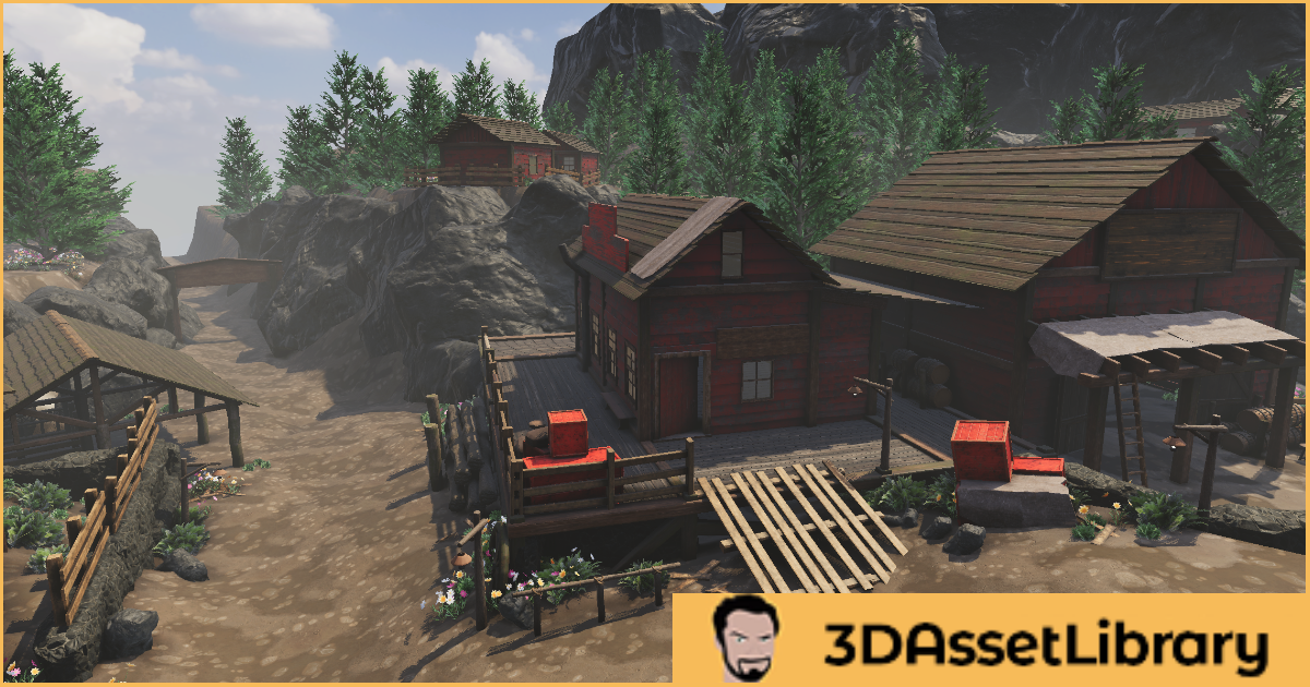 Country Town Vol 1 | 3D Environments | Unity Asset Store