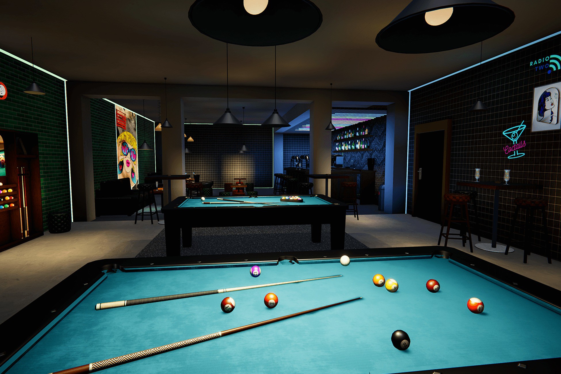 Billiards Pub (URP) | 3D Urban | Unity Asset Store