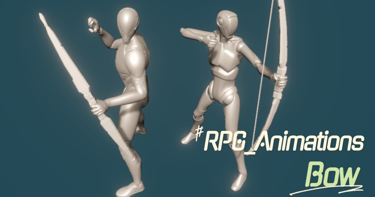 RPG Animations - Bow | 3D Animations | Unity Asset Store