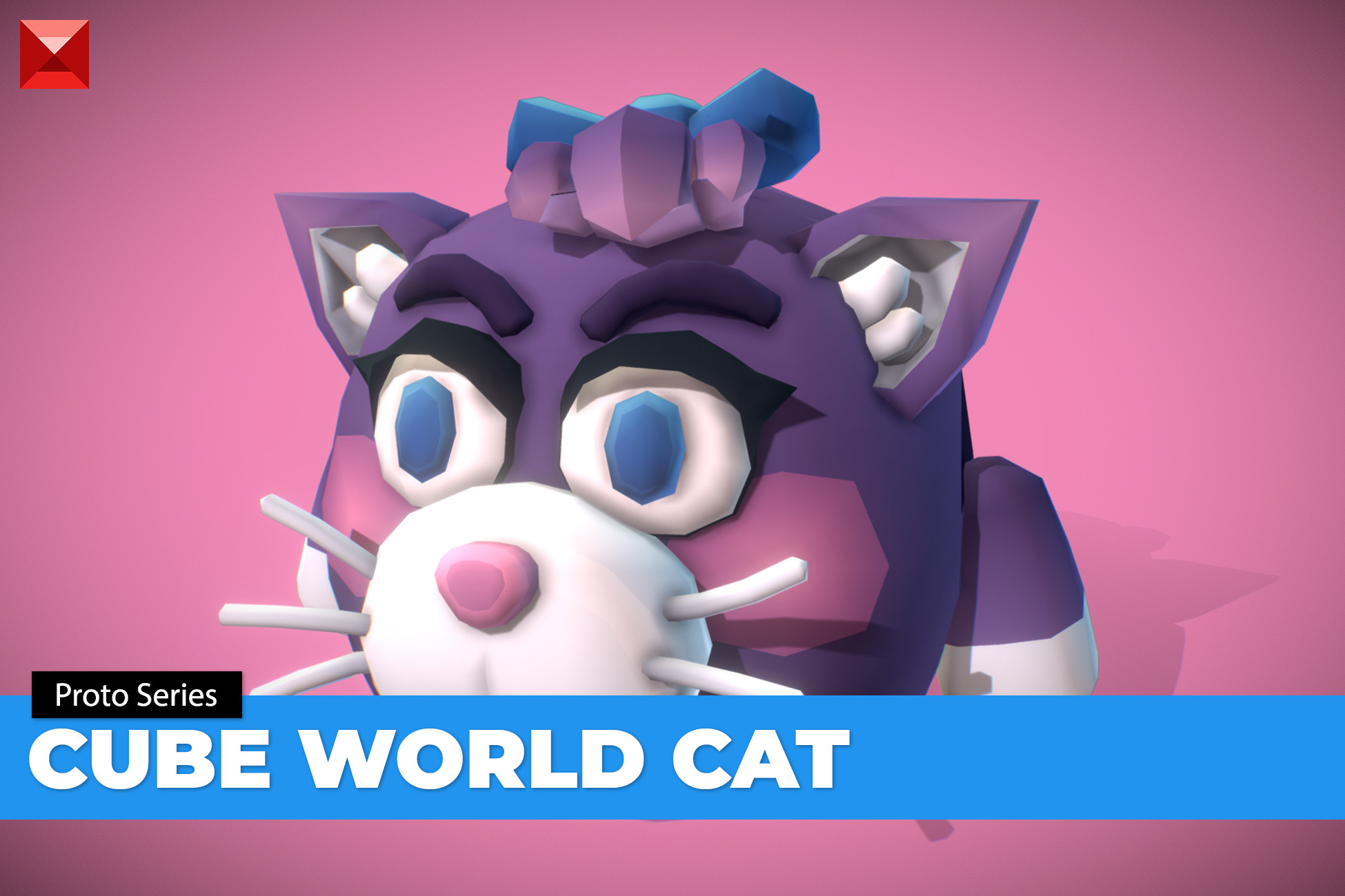 Cube World Cat Cloe - Proto Series | 3D 동물 | Unity Asset Store