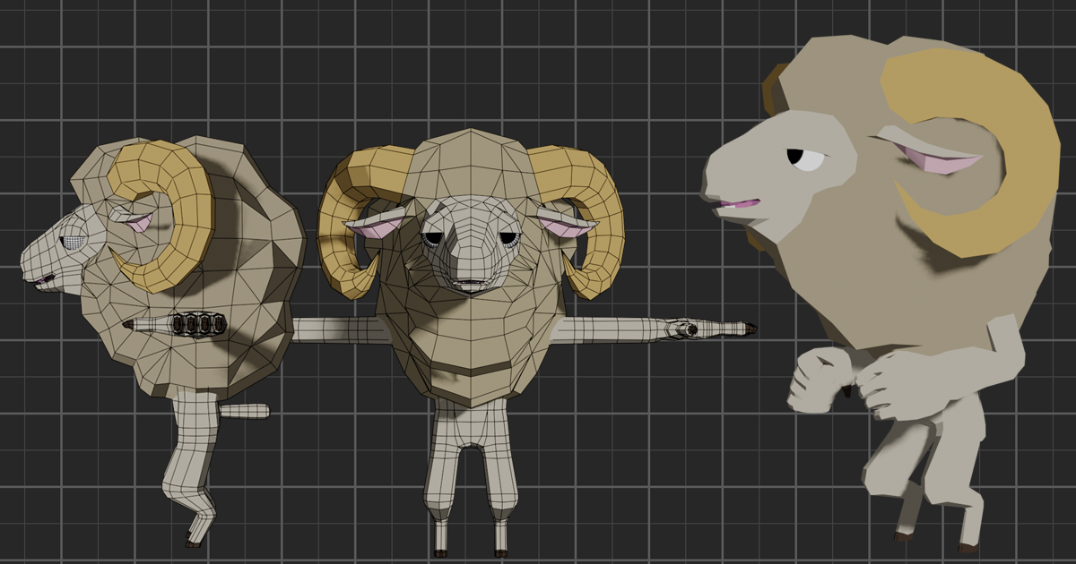 Villager Sheep 3D for Werewolf Game | 3D Characters | Unity Asset Store