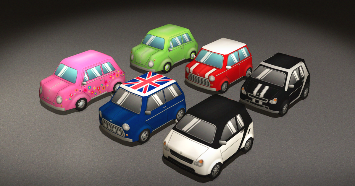 Cartoon Cars Vol. 4 | 3D Land | Unity Asset Store