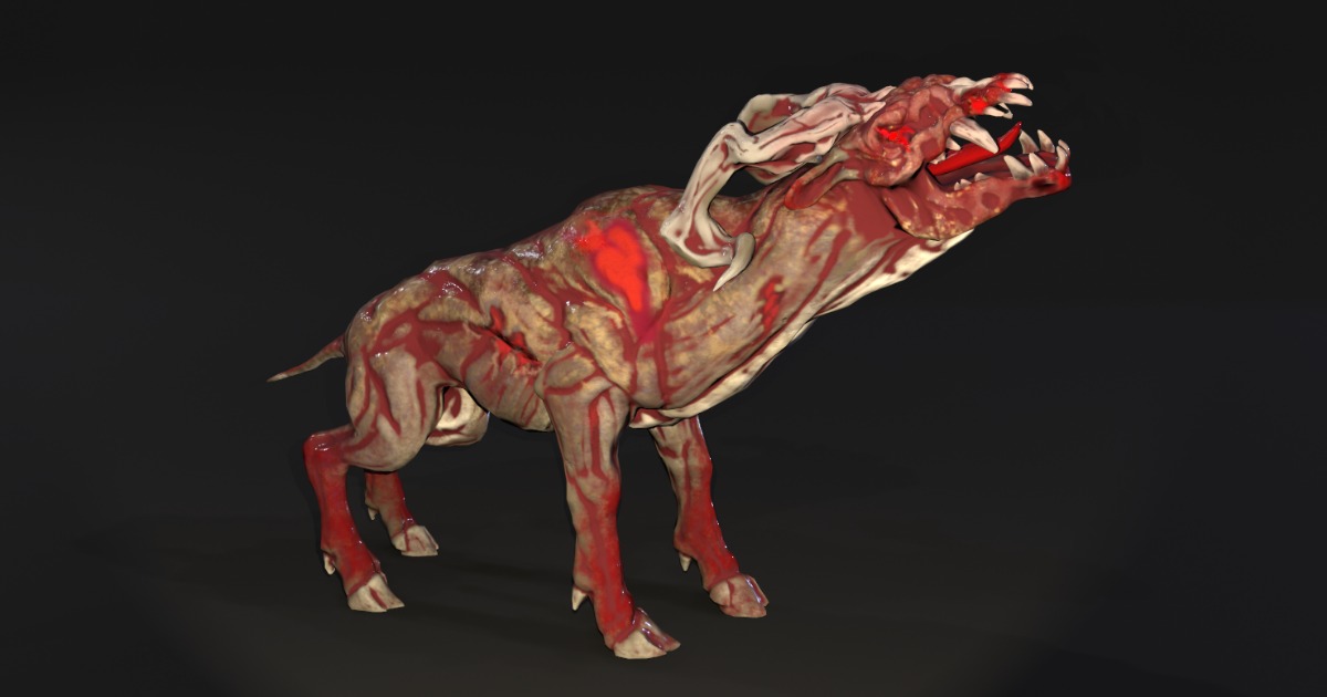 Deer Mutant1 | 3D Creatures | Unity Asset Store