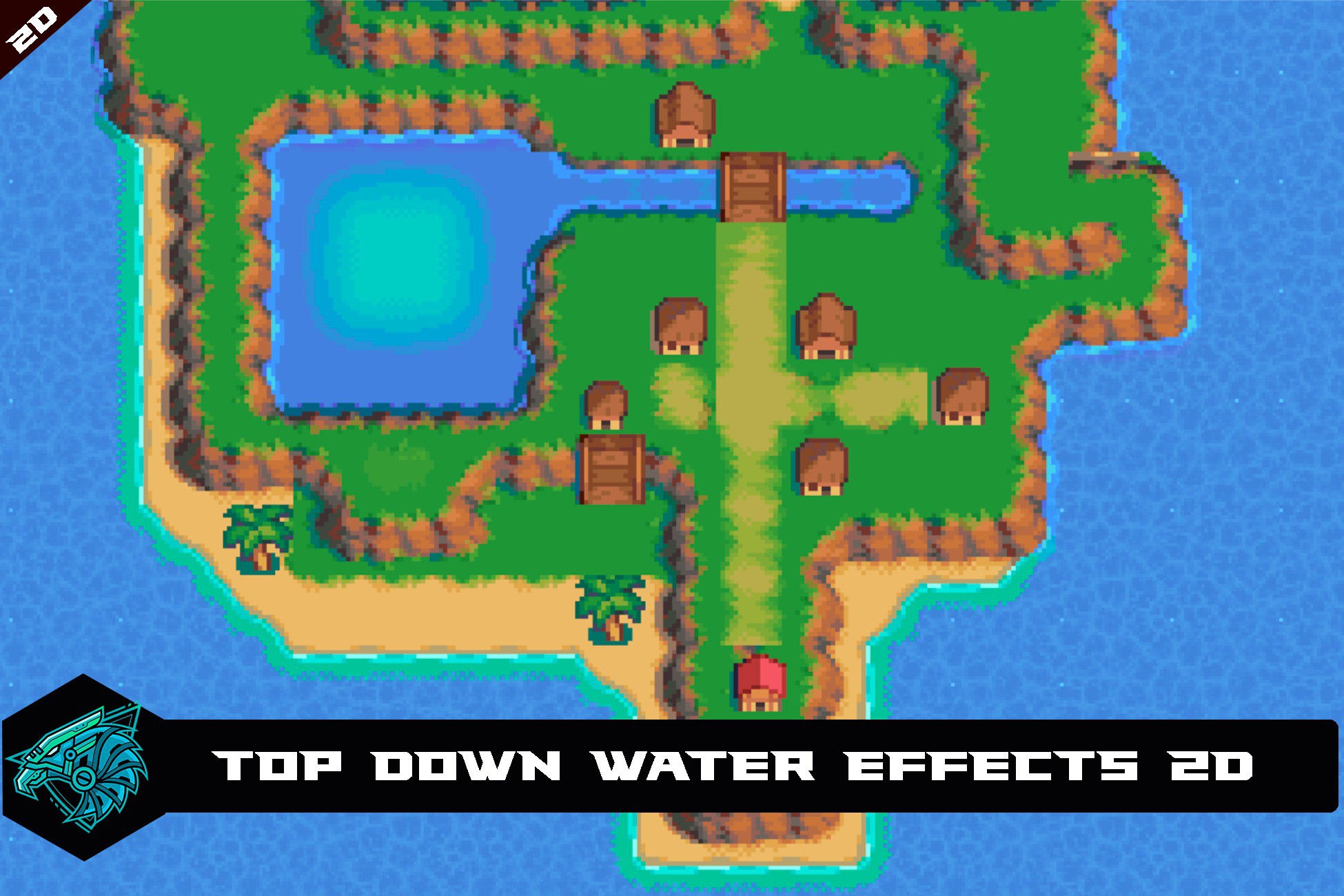 Top-Down Water Effects 2D | Substances | Unity Asset Store