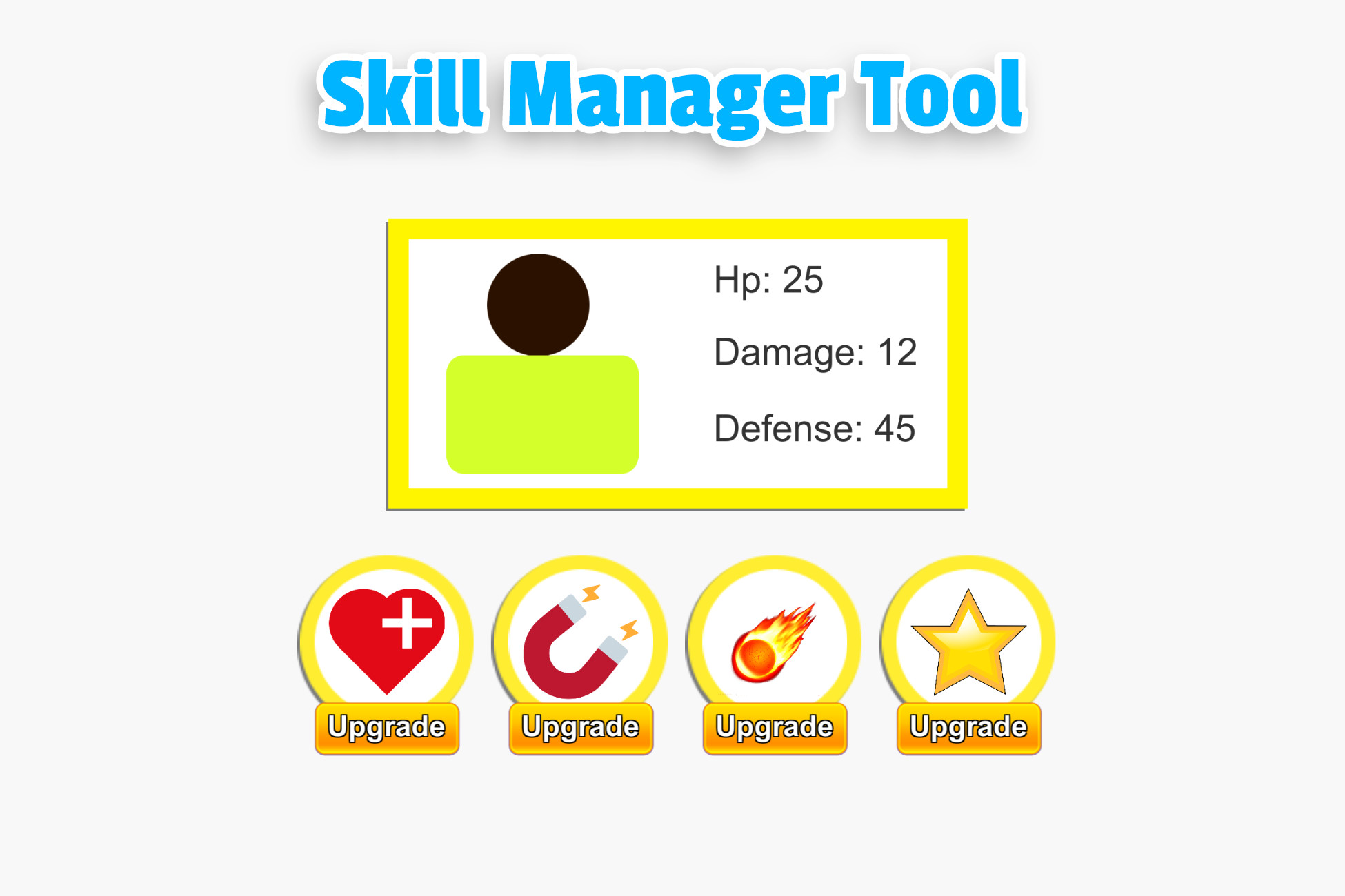 Skill Manager Tool | Systems | Unity Asset Store