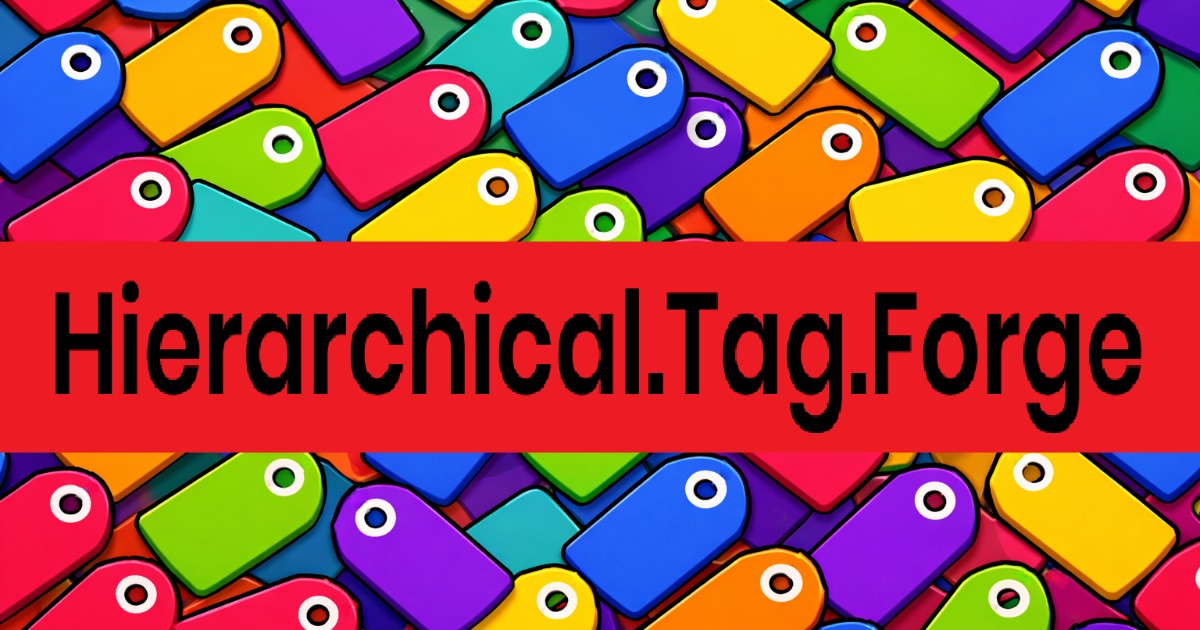 Hierarchical Tag Forge | Utilities Tools | Unity Asset Store