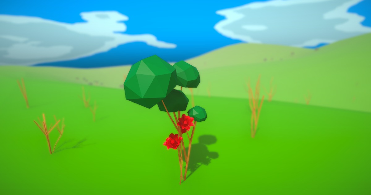 LowPoly Forest - Bushes | 3D 초목 | Unity Asset Store
