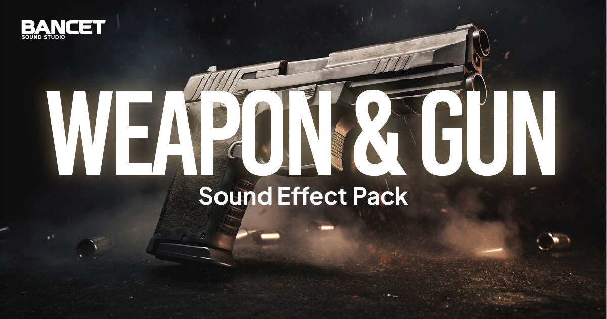 Weapon & Gun Sound Effect Pack | 음향 효과음 | Unity Asset Store