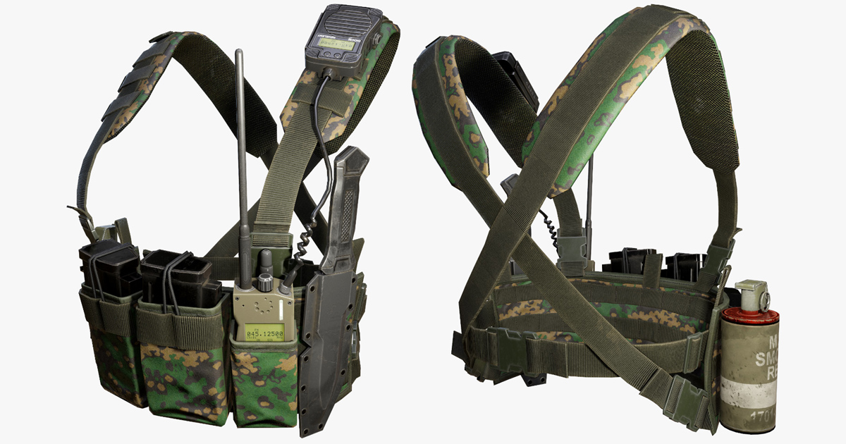 Tactical Vest J | Props | Unity Asset Store