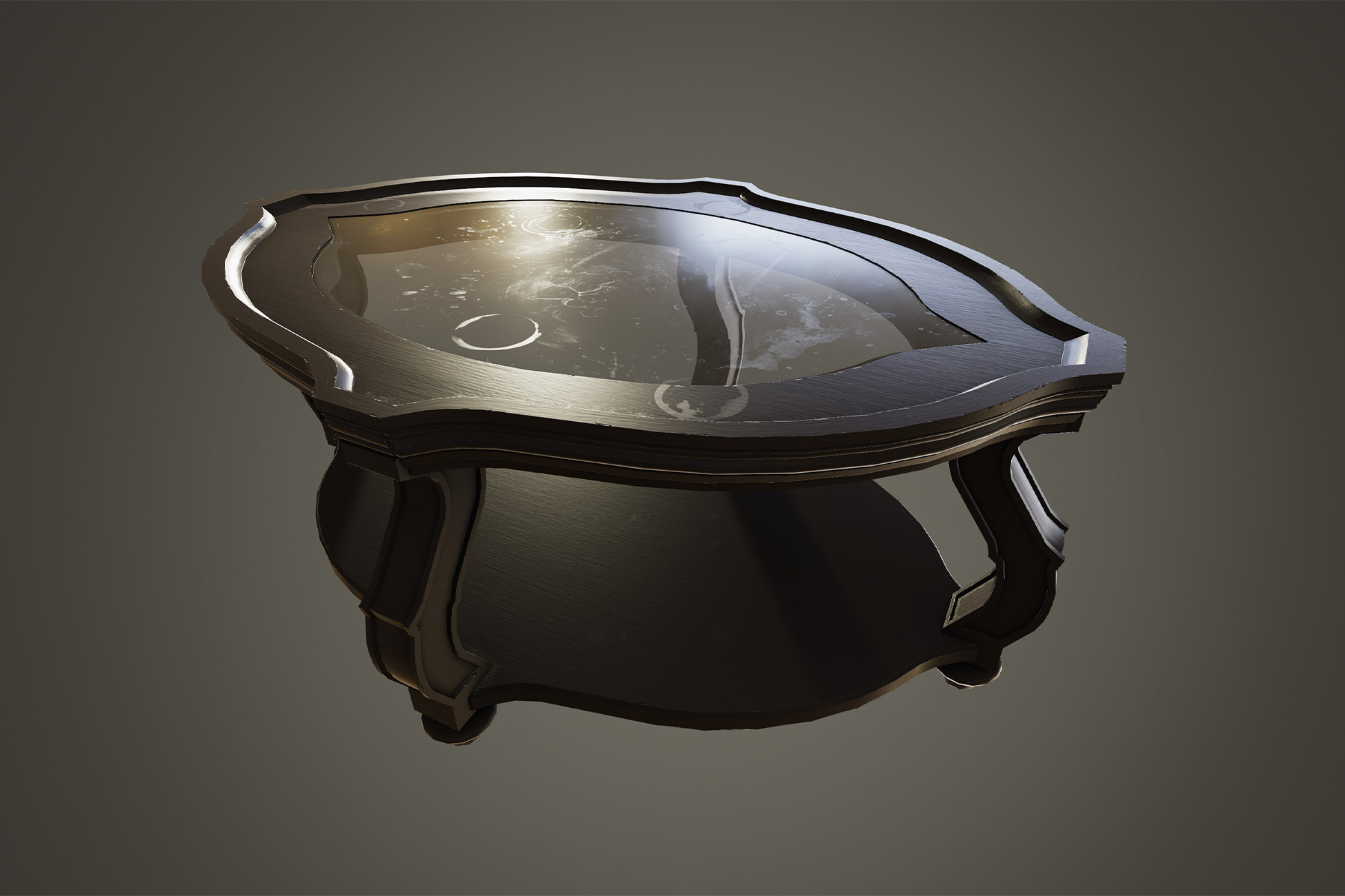 Vintage Coffee Table | 3D 家具 | Unity Asset Store