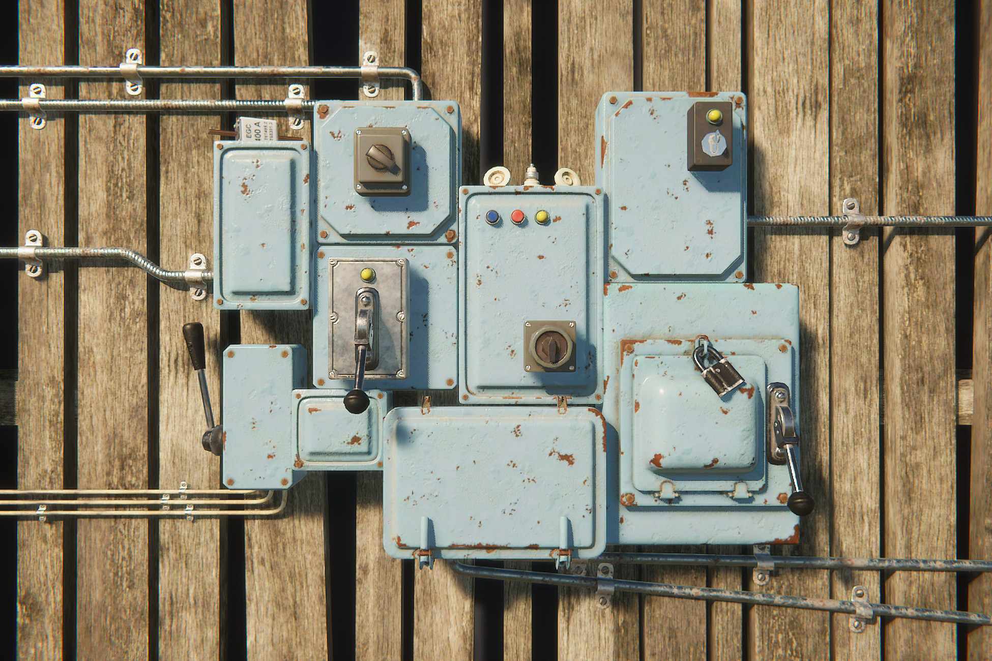 Electrical Boxes PBR | 3D Props | Unity Asset Store