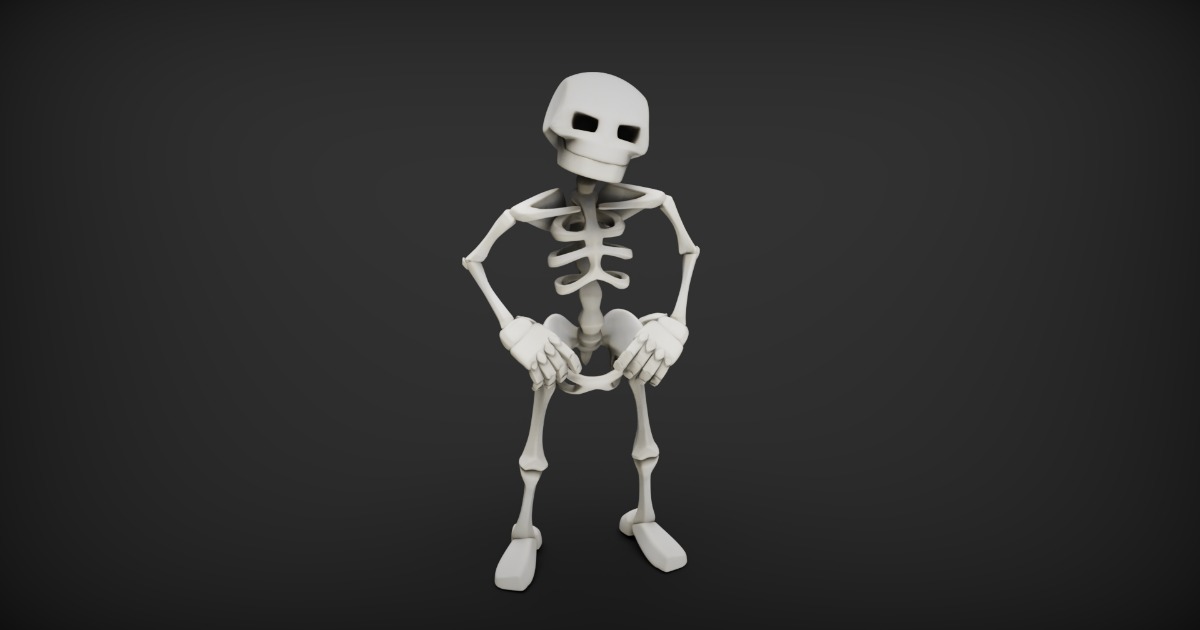 Toon Skeleton: From Skeleton Army Pack | Characters | Unity Asset Store