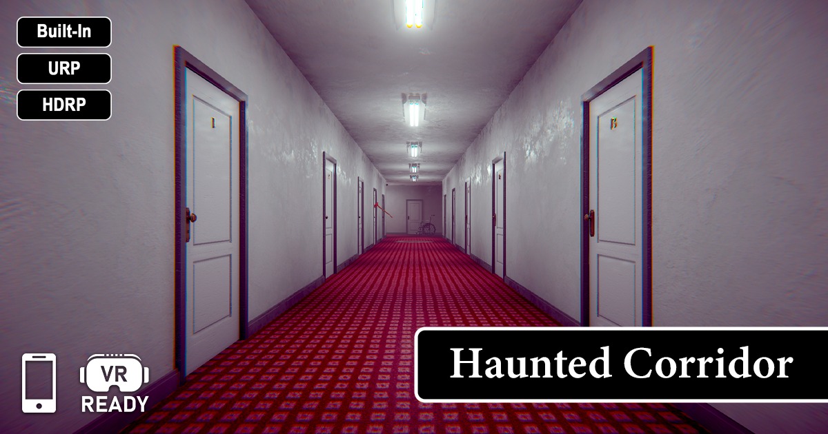 Haunted Corridor | 3D Environments | Unity Asset Store