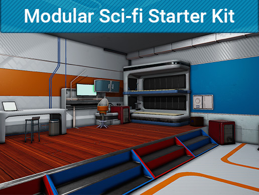 Modular Scifi Starting Kit | 3D Sci-Fi | Unity Asset Store