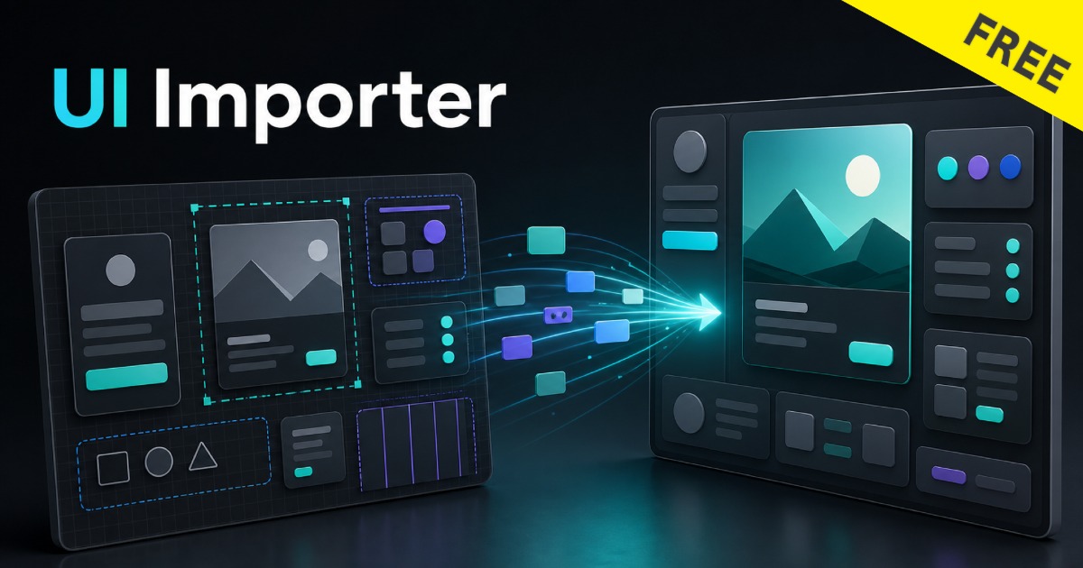 UI Importer Free | Utilities Tools | Unity Asset Store
