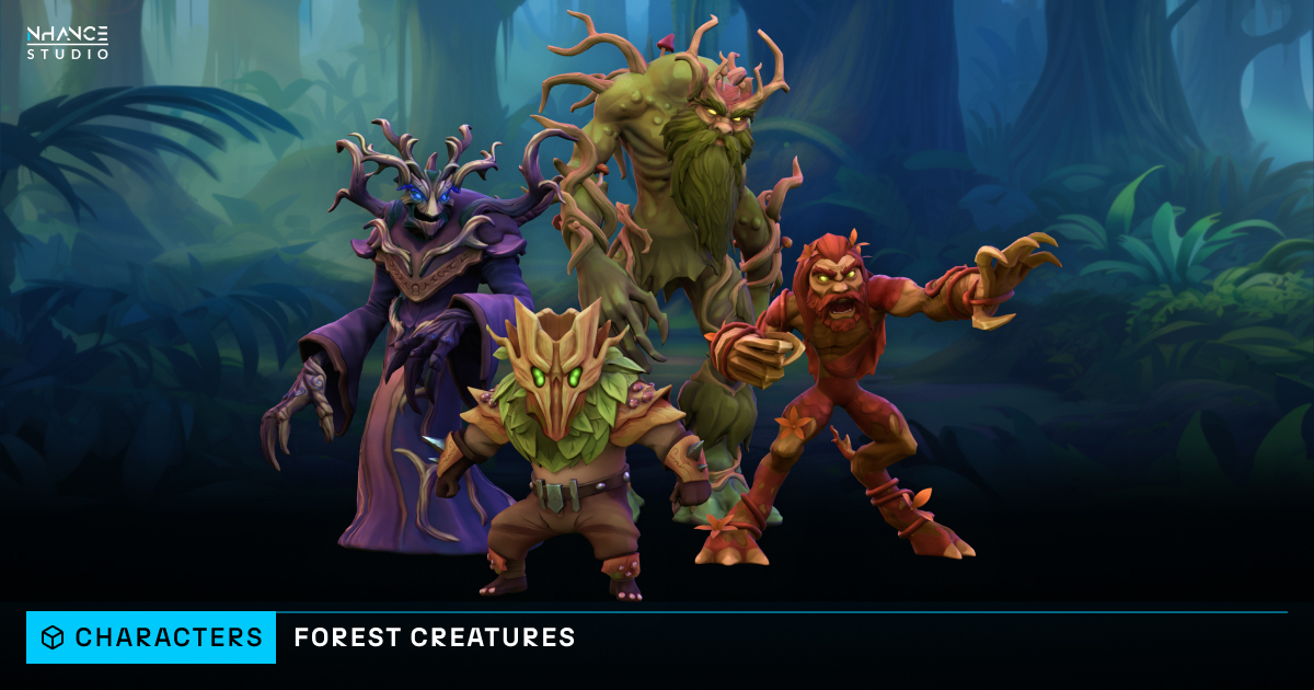 Stylized Forest Creatures Pack | Characters | Unity Asset Store