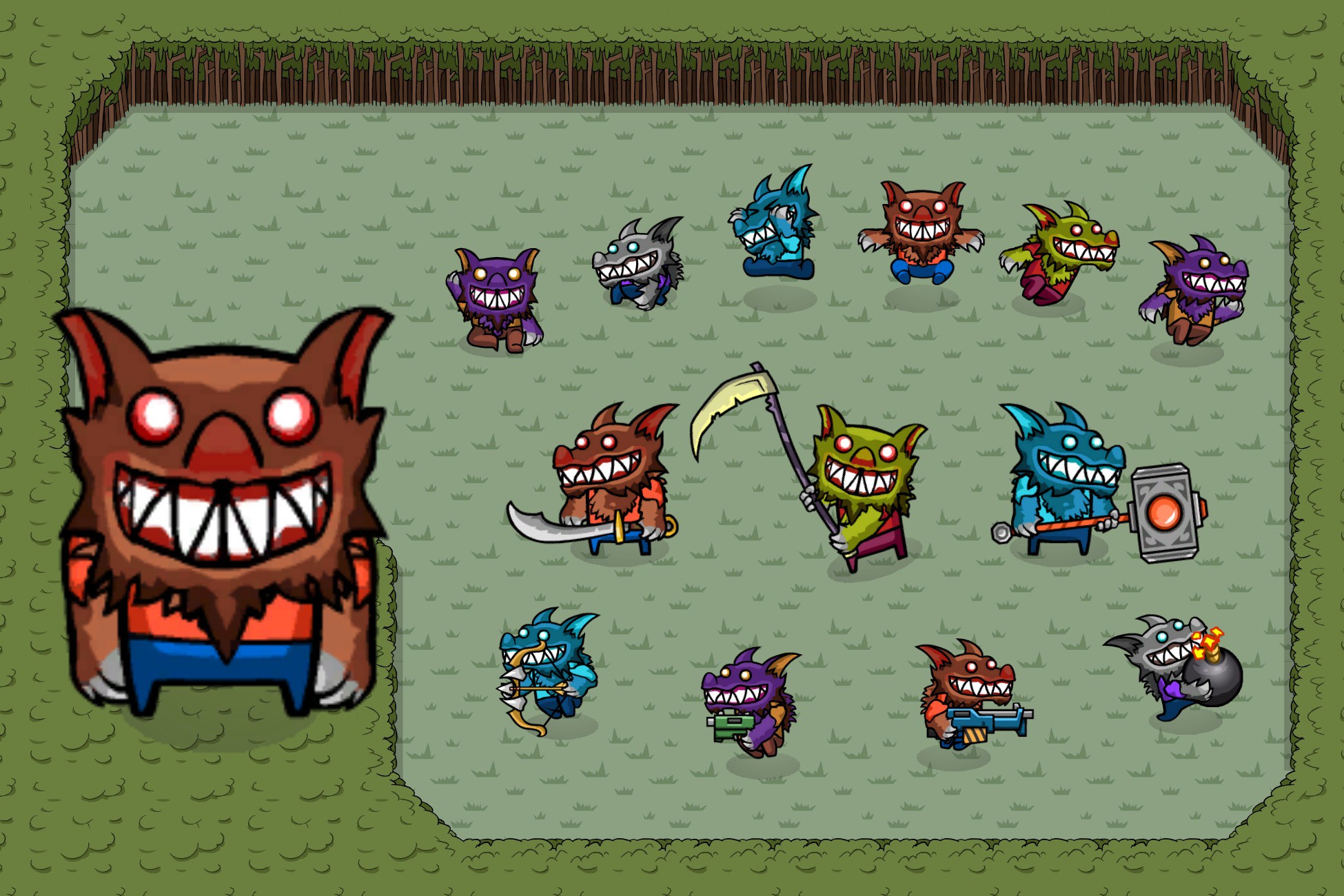 2D Character - Werewolf | 2D Characters | Unity Asset Store