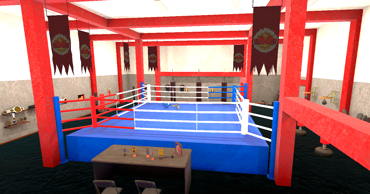 Boxing hall - interior and equipments | 3D Interior | Unity Asset Store