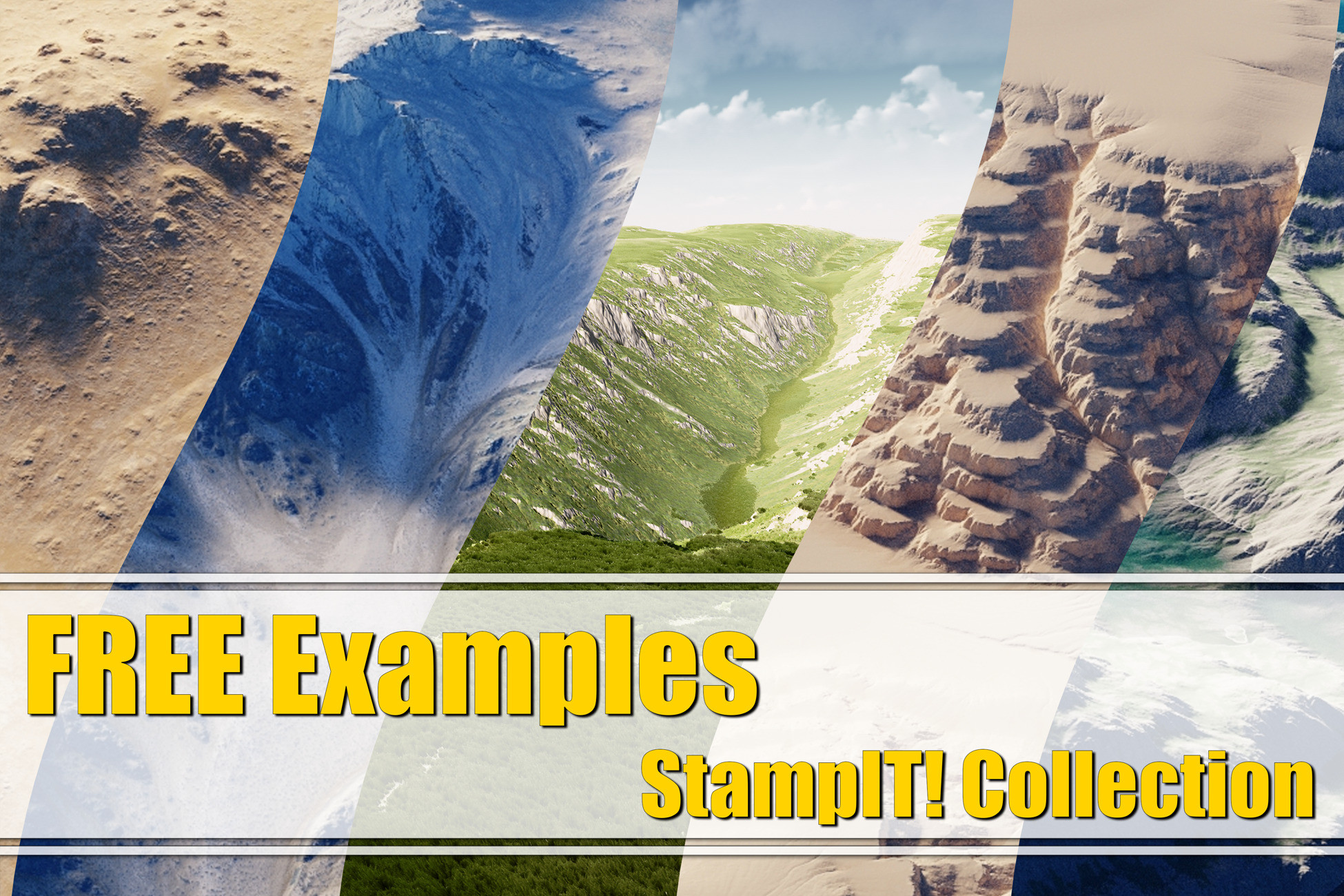 StampIT! Collection - FREE Examples | 지형 | Unity Asset Store