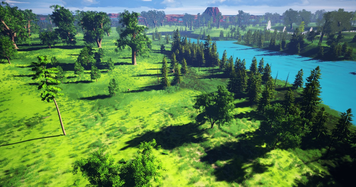 Stylized Multi-Biome Landscape | 3D Landscapes | Unity Asset Store