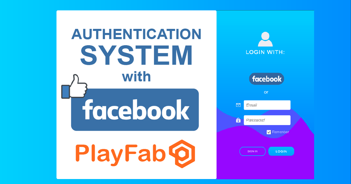 Authentication with Facebook and Email Account | Integration | Unity Asset Store