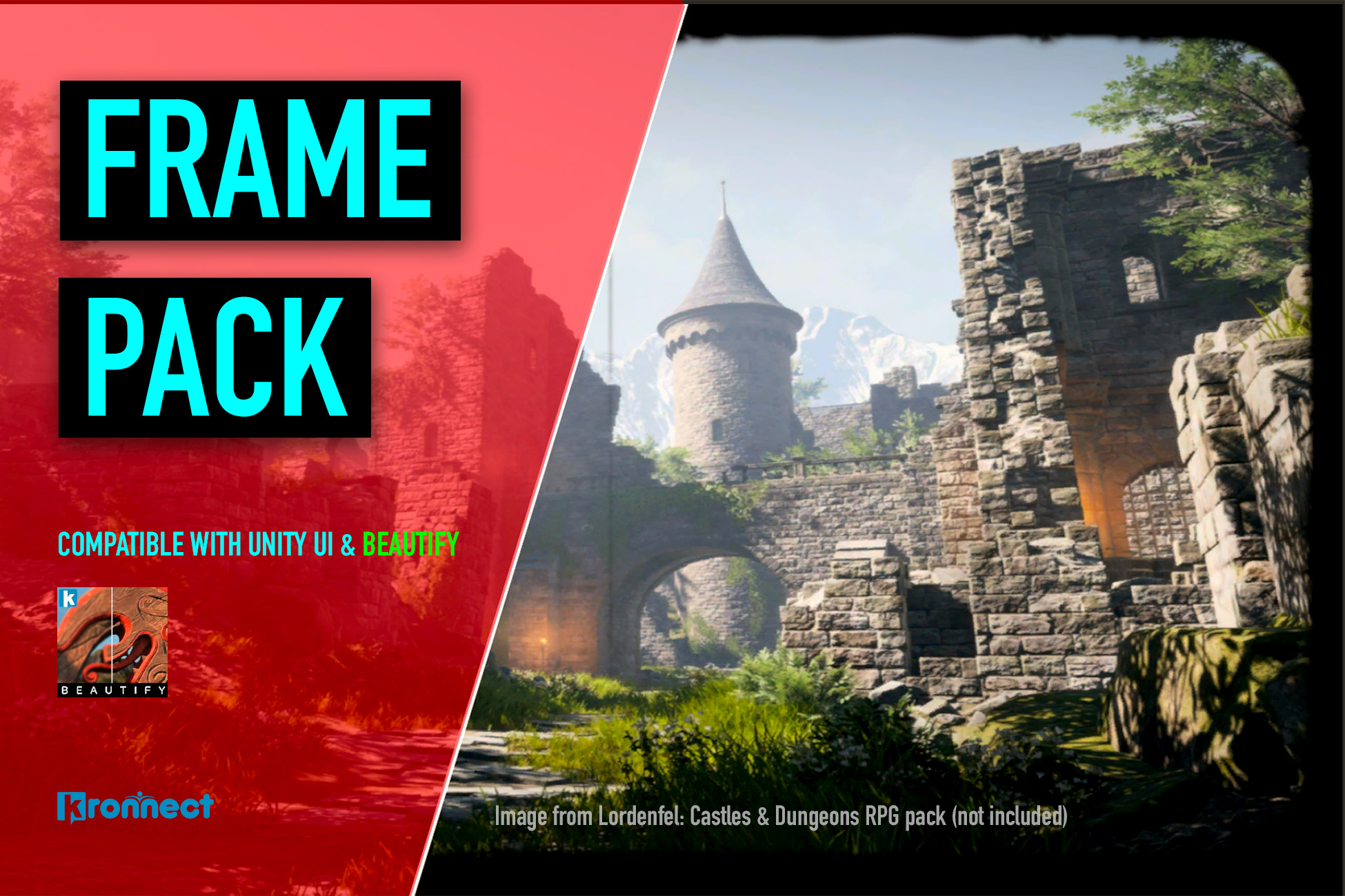 Frame Pack 2d Gui Unity Asset Store