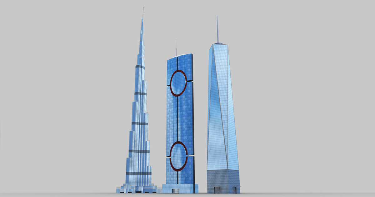 Modern Building Pack1 | 3D Urban | Unity Asset Store